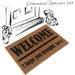 Beer lovers Welcome I Hope You Brought Beer Door Mat wine