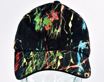 Black baseball cap | Etsy