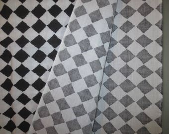 Checkered fabric | Etsy