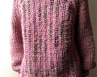 Hand knit sweater | Etsy
