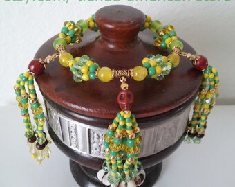 Santeria yoruba Decorated Ceremonial HAT for Priest