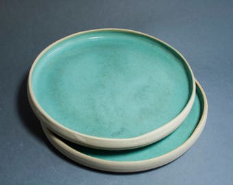 Turquoise dinnerware | Etsy