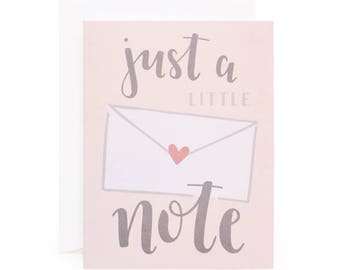 Just a little note | Etsy