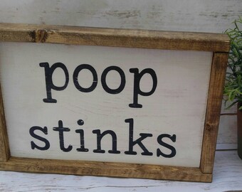 Poop sign | Etsy