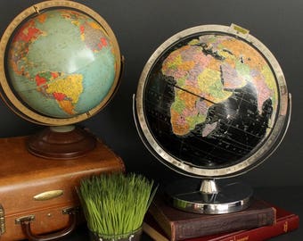 Vintage globe | Etsy