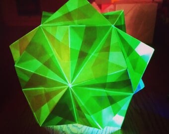 Origami lamp | Etsy