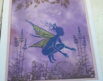 Fairy card | Etsy