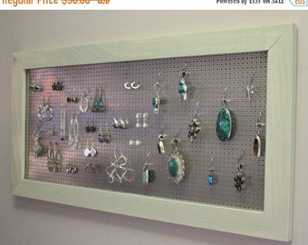 Rustic jewelry rack | Etsy