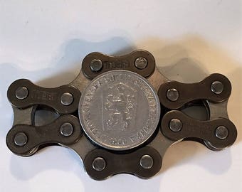 Bike chain fidget spinner | Etsy