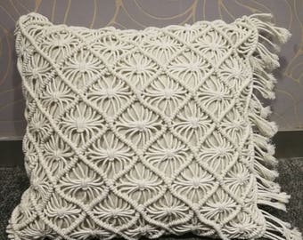 Macrame pillow | Etsy