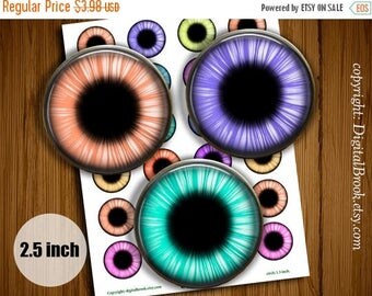 Eye cupcake topper | Etsy