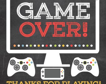 Video game thank you | Etsy