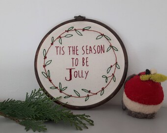 Christmas embroidery | Etsy