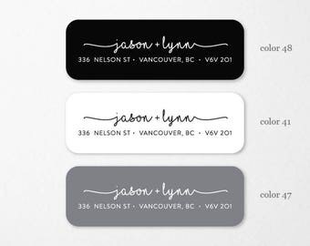 Return address label | Etsy