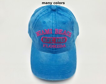 Miami dolphins hat | Etsy