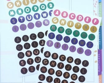 Alphabet papers | Etsy