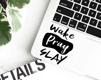 Wake pray slay | Etsy