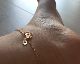Delicate anklet | Etsy