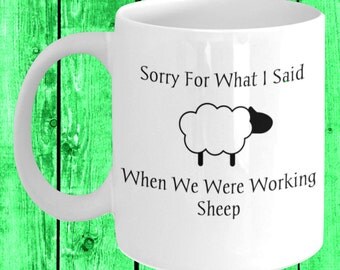 Sheep mug | Etsy