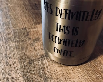 Yeti rambler decal | Etsy