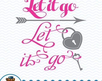 Let it go svg | Etsy