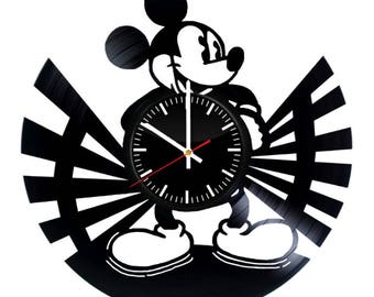 Mickey mouse clock | Etsy