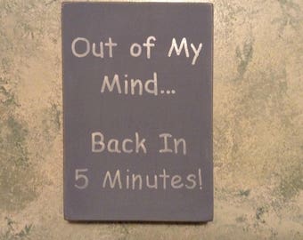 Out of office sign | Etsy