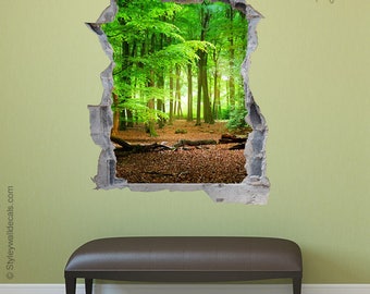 3d wall decals | Etsy