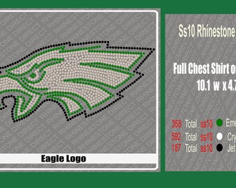 Eagles rhinestone | Etsy