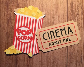 Movie ticket stub | Etsy