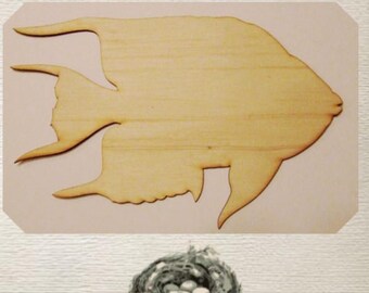 Wood fish cutout | Etsy