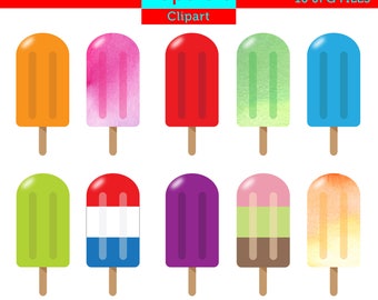 Ice Cream Popsicle Clipart Clip Art Beach Sundae Seaside