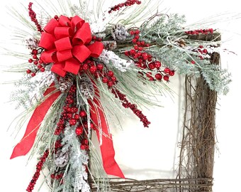 Square wreaths | Etsy