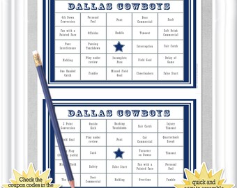 Cowboy bingo game | Etsy