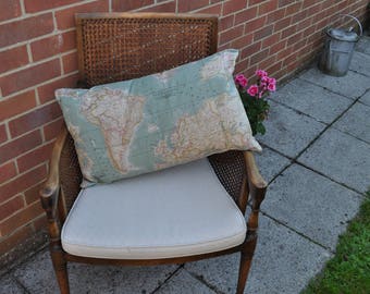 World map fabric | Etsy