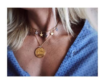 Coin necklace | Etsy