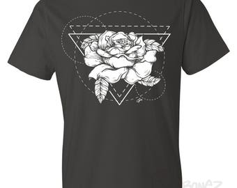 Rose tshirt | Etsy