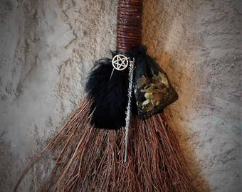 Besom broom | Etsy
