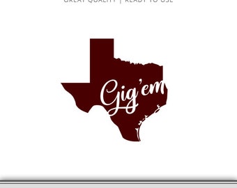 Aggie svg | Etsy