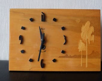 Wooden intarsia | Etsy