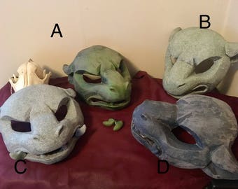 Gargoyle mask | Etsy