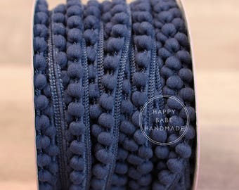 Navy blue trim | Etsy