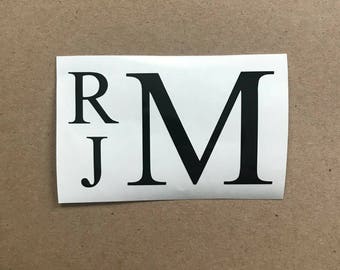 Masculine monogram | Etsy