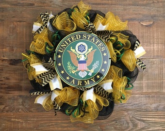 Army wreaths | Etsy
