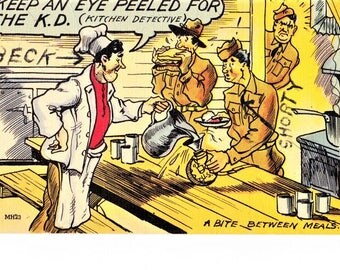 Army mess hall | Etsy