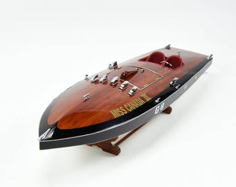 Handcrafted Wooden Model Boats by SavyBoatModels on Etsy
