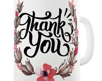Thank you mug | Etsy