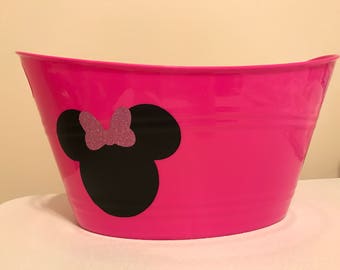 Minnie mouse basket | Etsy