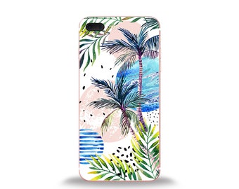 Palm tree phone case | Etsy
