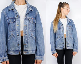 90s denim jacket | Etsy